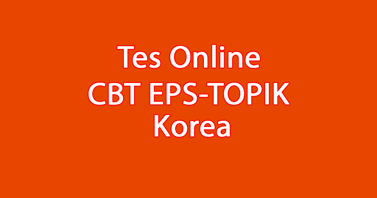 전자, 전기 ( Electronics, Electricity) | EPS TOPIK Korea - Tes CBT Khusus ...